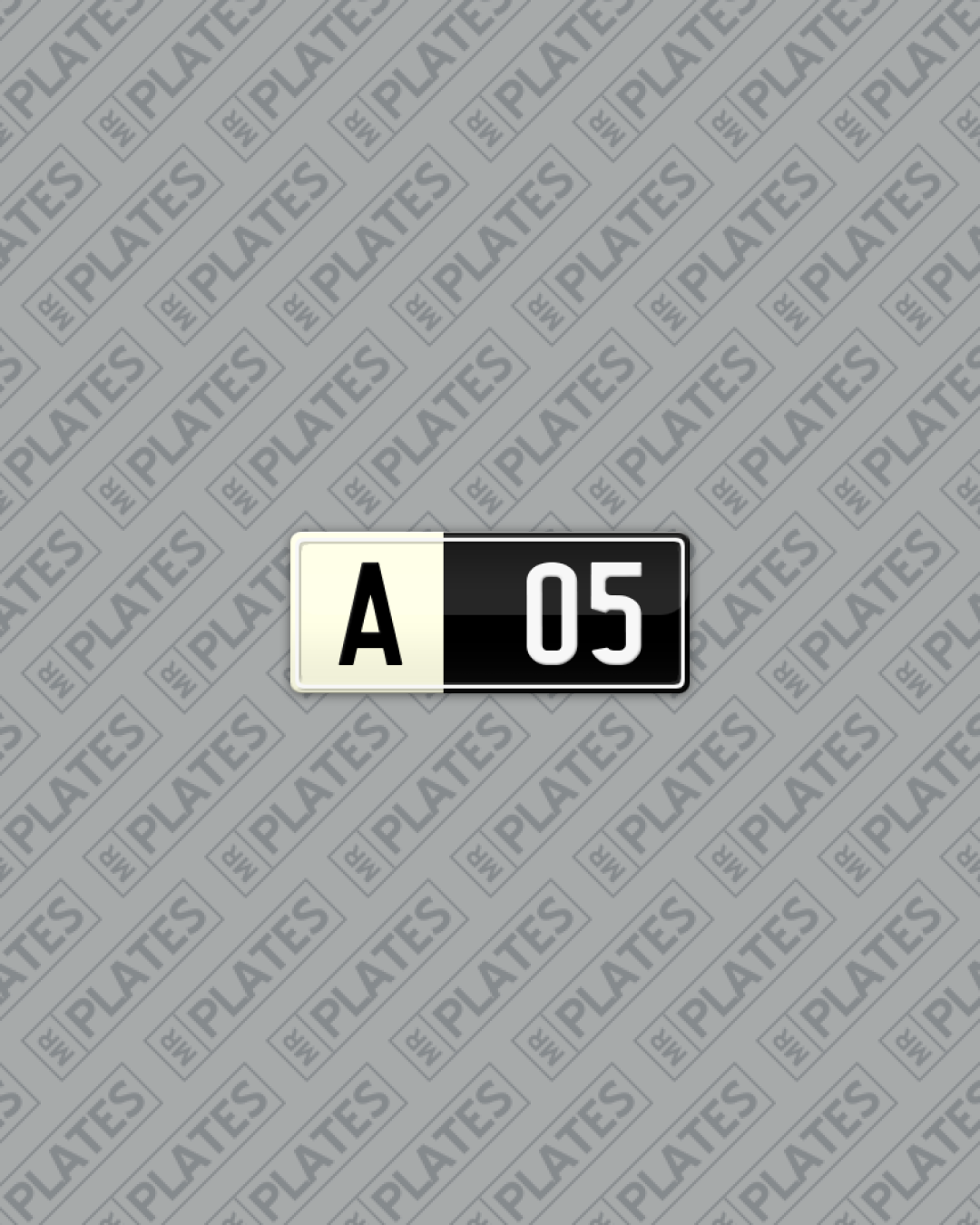 A 05 ("A" 05) Number Plates For Sale, QLD - MrPlates