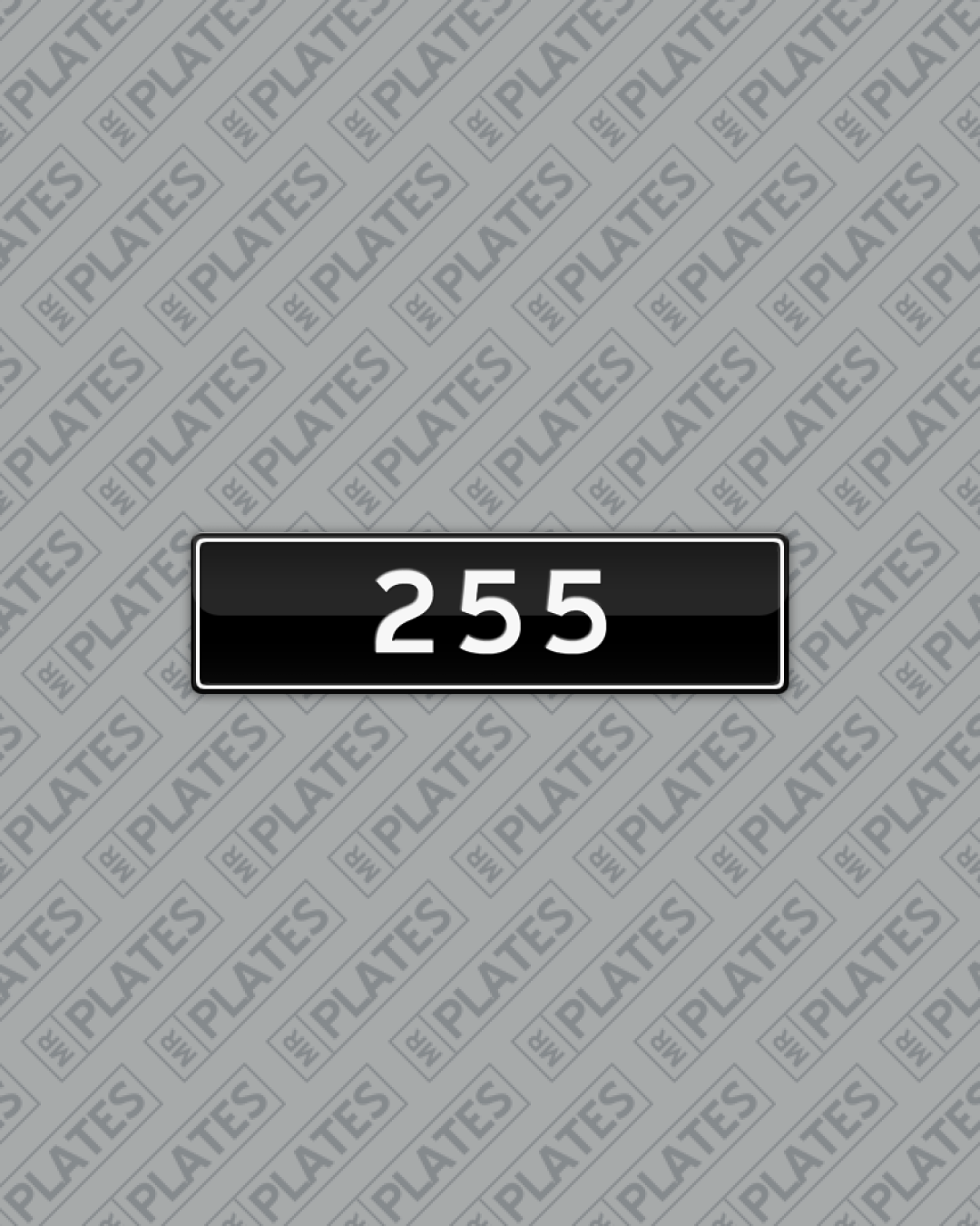 255 Number Plates For Sale, TAS - MrPlates