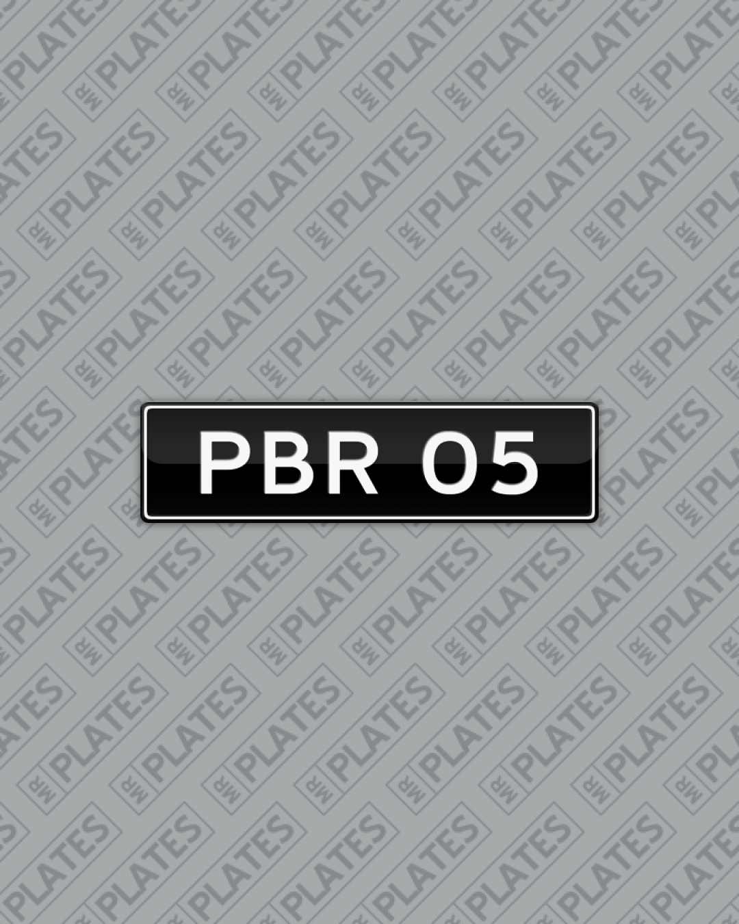 PBR 05 (PETER BROCK RACING ) Number Plates For Sale, WA - MrPlates