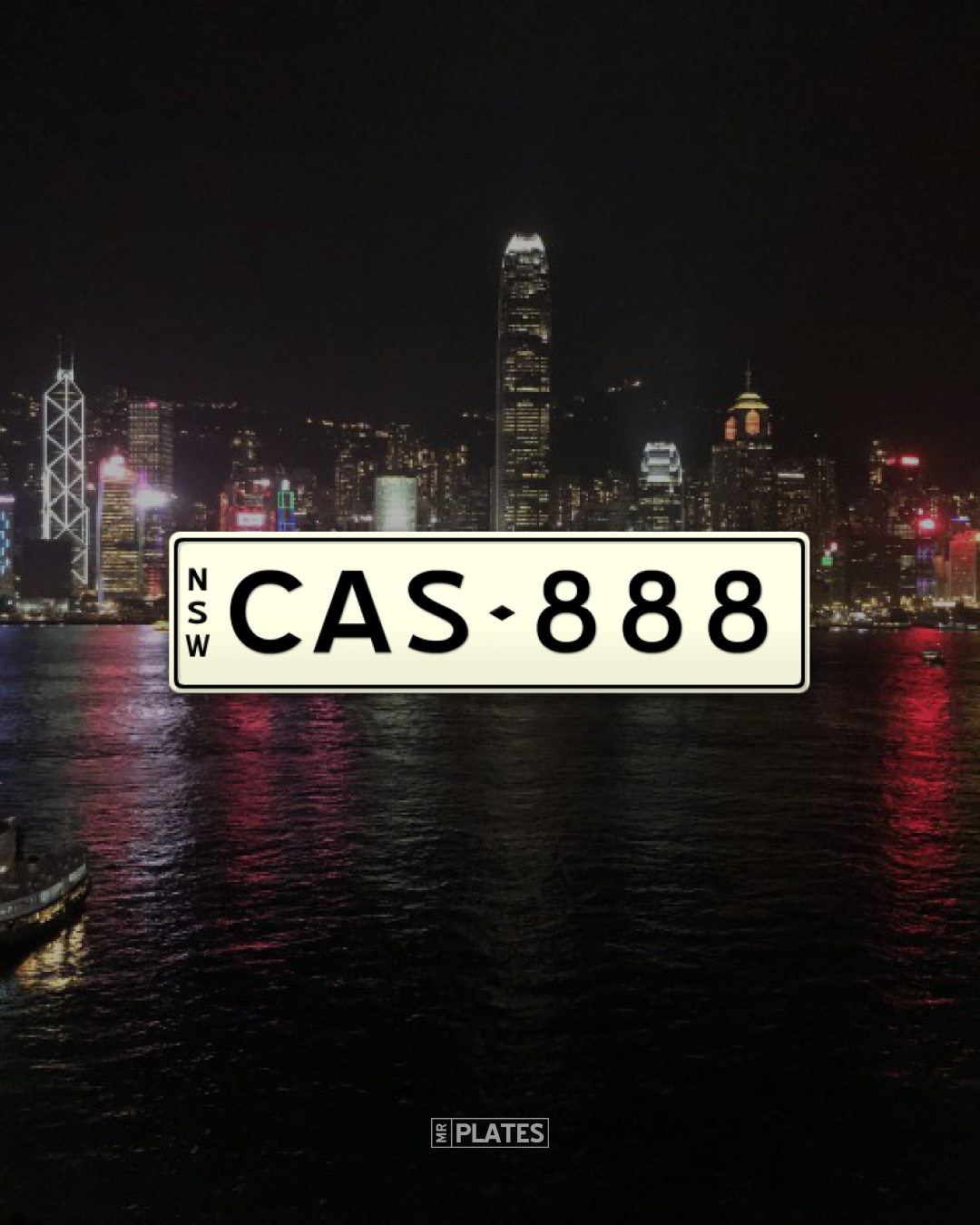 CAS·888 (CAS-888) Number Plates For Sale, NSW - MrPlates