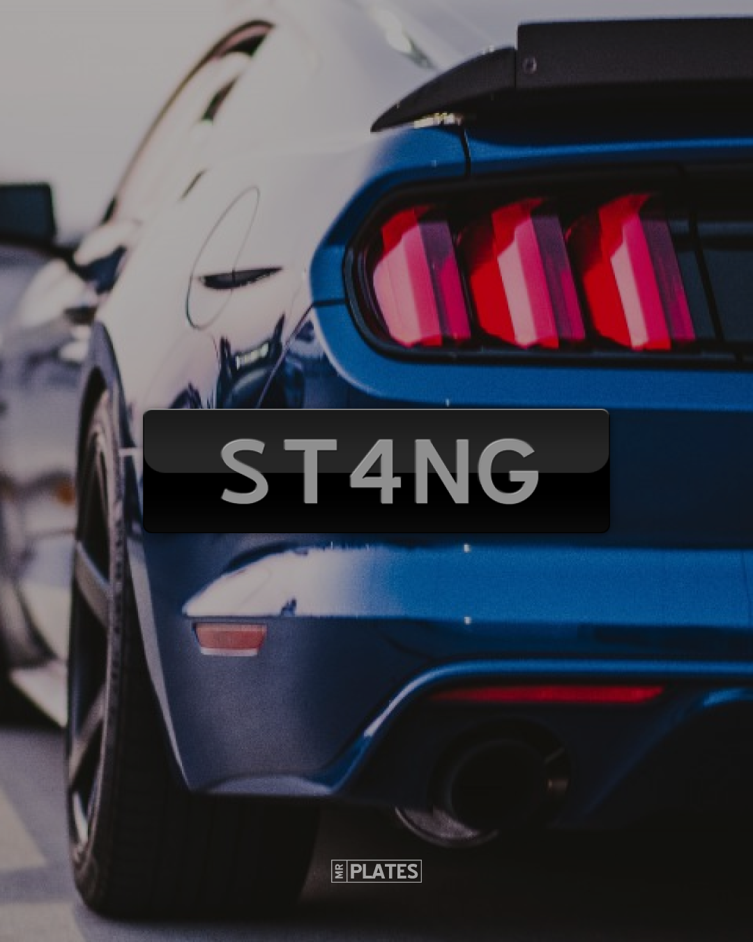 ST4NG (Mustang) Number Plates For Sale, QLD - MrPlates