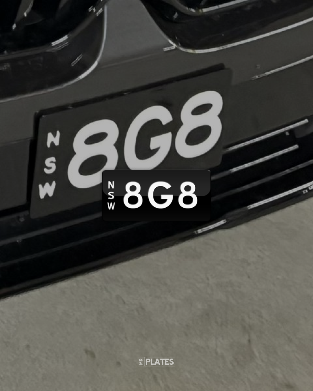 8G8 Number Plates For Sale, NSW - MrPlates