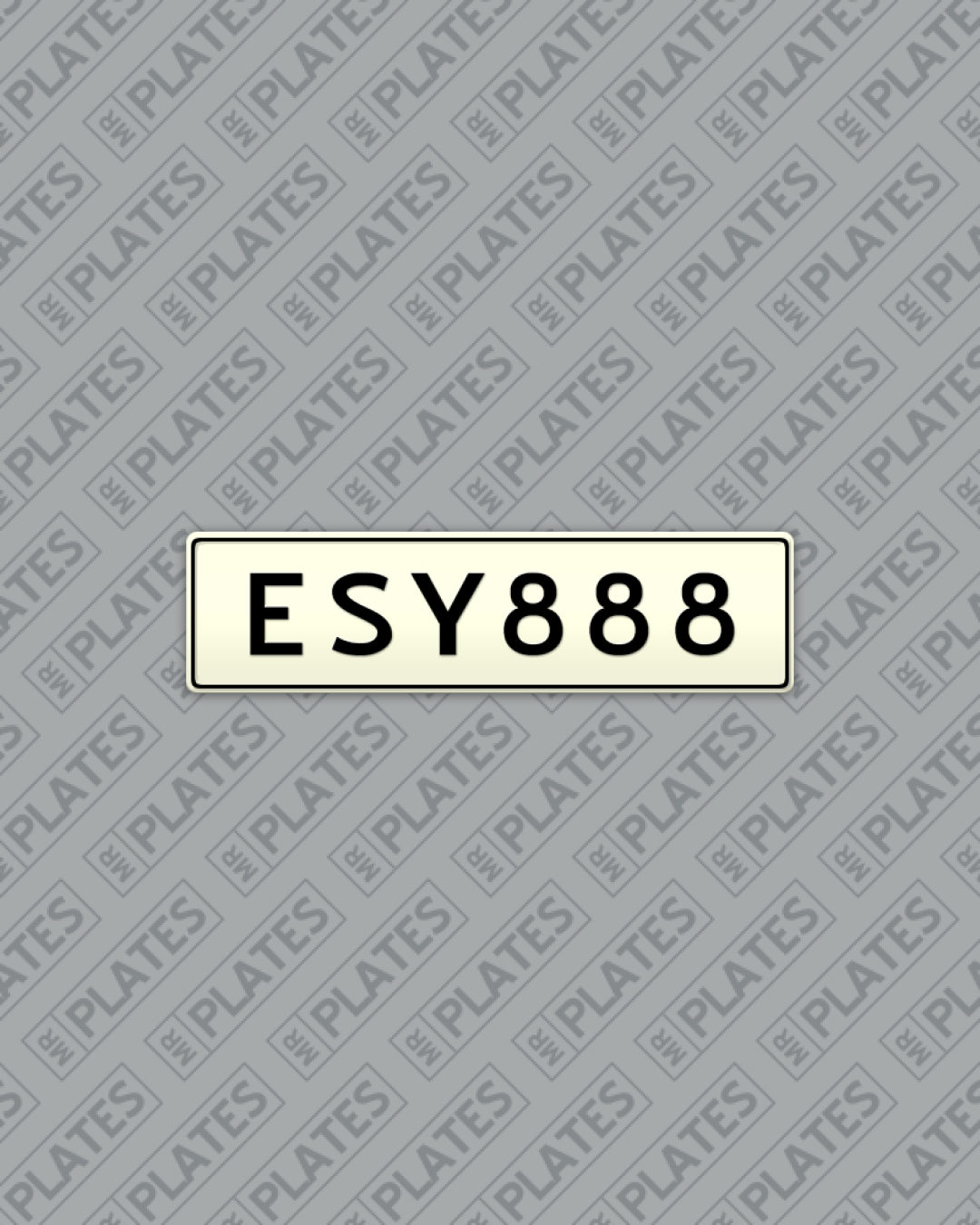ESY888 (Easy 888) Number Plates For Sale, NSW - MrPlates