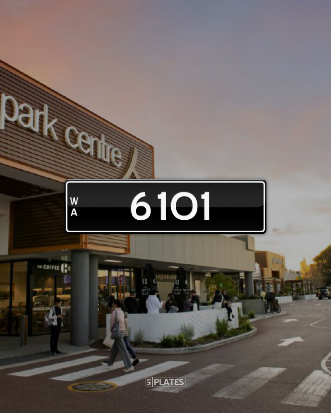 61O1 (Victoria Park Post Code) Number Plates For Sale, WA - MrPlates