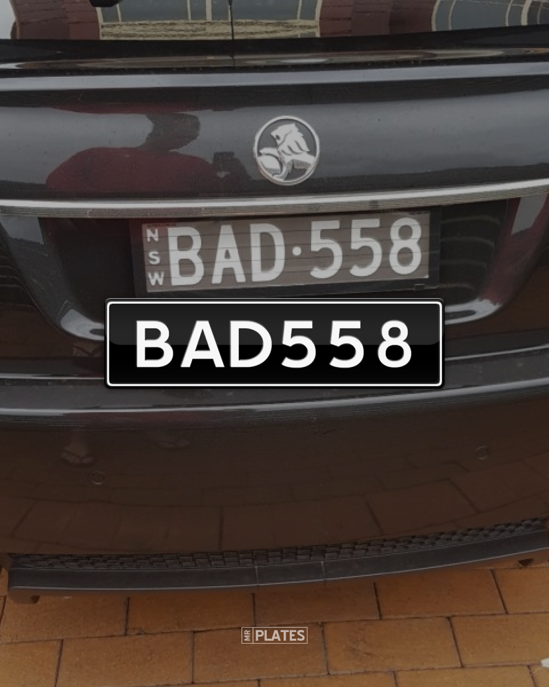 BAD558 (BADASS 8,BAD SS8) Number Plates For Sale, NSW - MrPlates