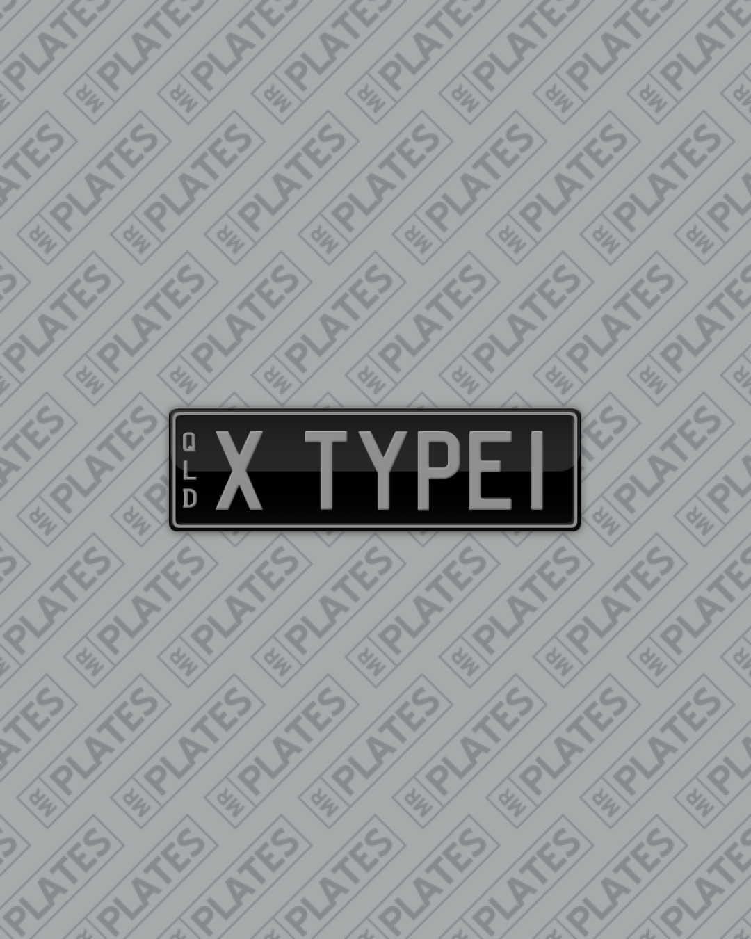 X TYPE1 (Model Of Jaguar Car) Number Plates For Sale, QLD - MrPlates