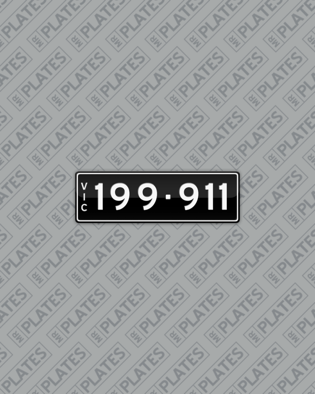 199·911 (199.911 111.600) Number Plates For Sale, VIC - MrPlates