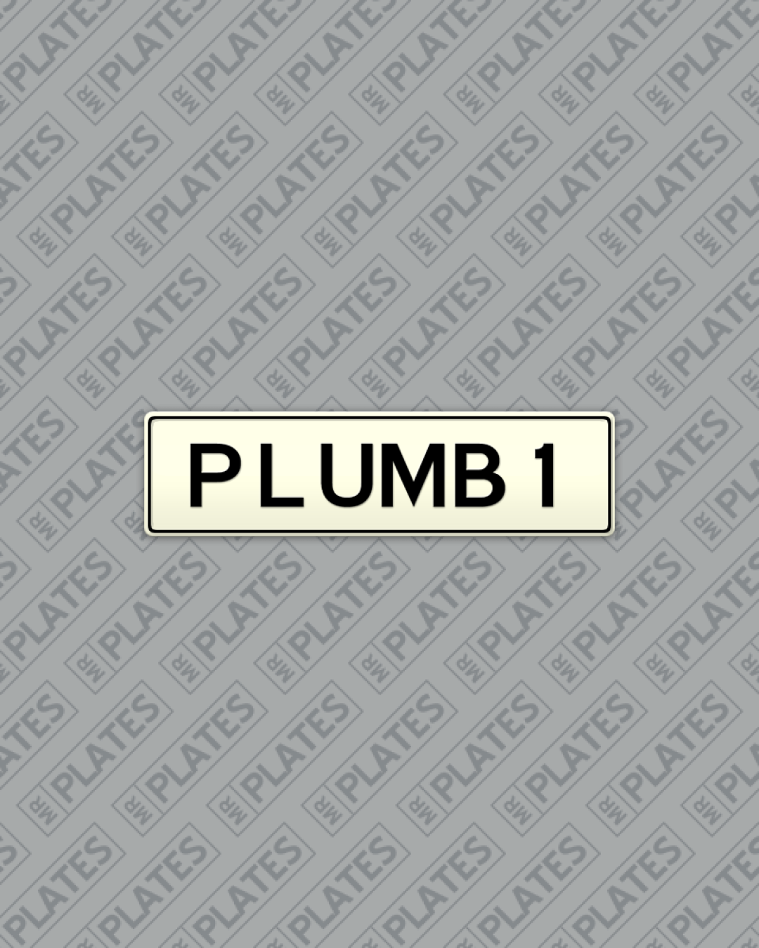 PLUMB1 (Plumbers Vehicle) Number Plates For Sale, NSW - MrPlates