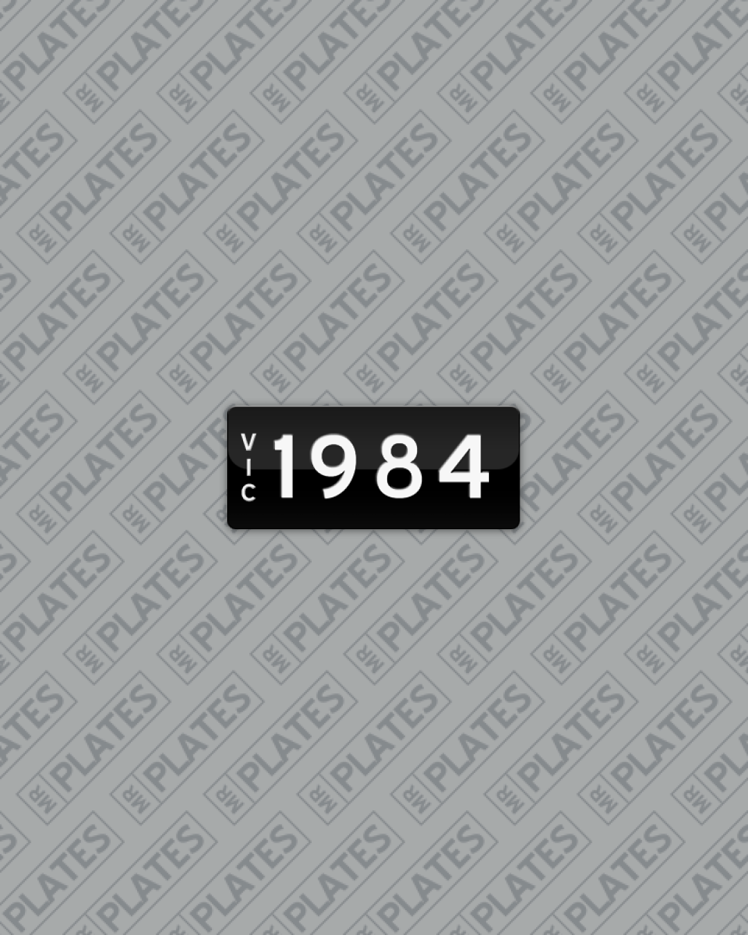 1984 (Birth Year 1984 ???) Number Plates For Sale, VIC - MrPlates
