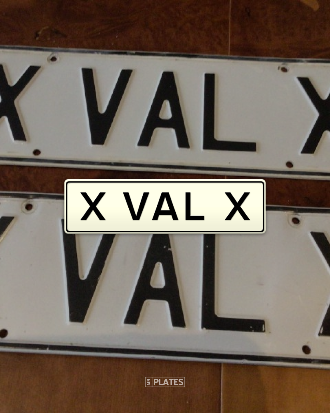 X VAL X Number Plates For Sale - MrPlates