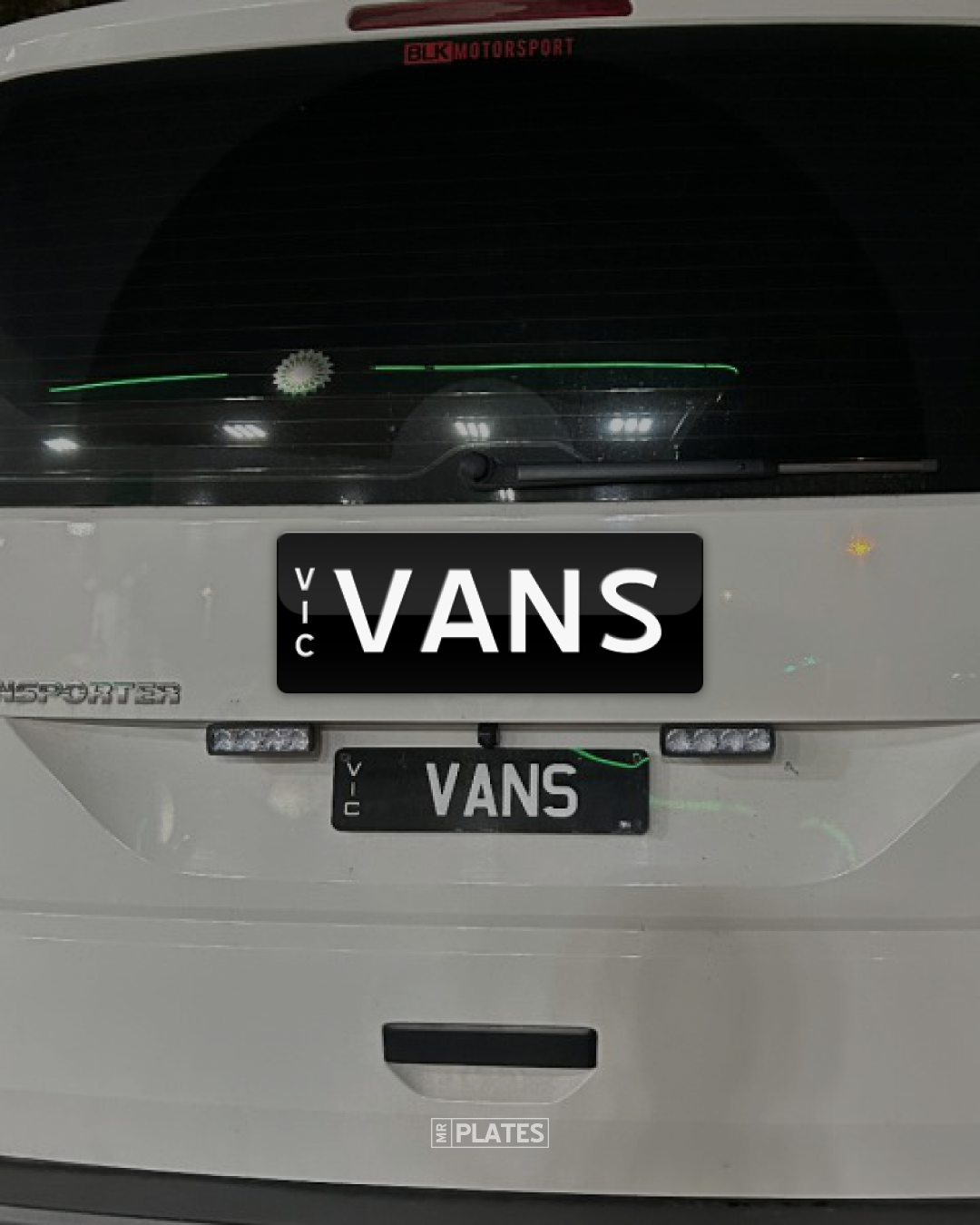VANS Number Plates For Sale, VIC - MrPlates