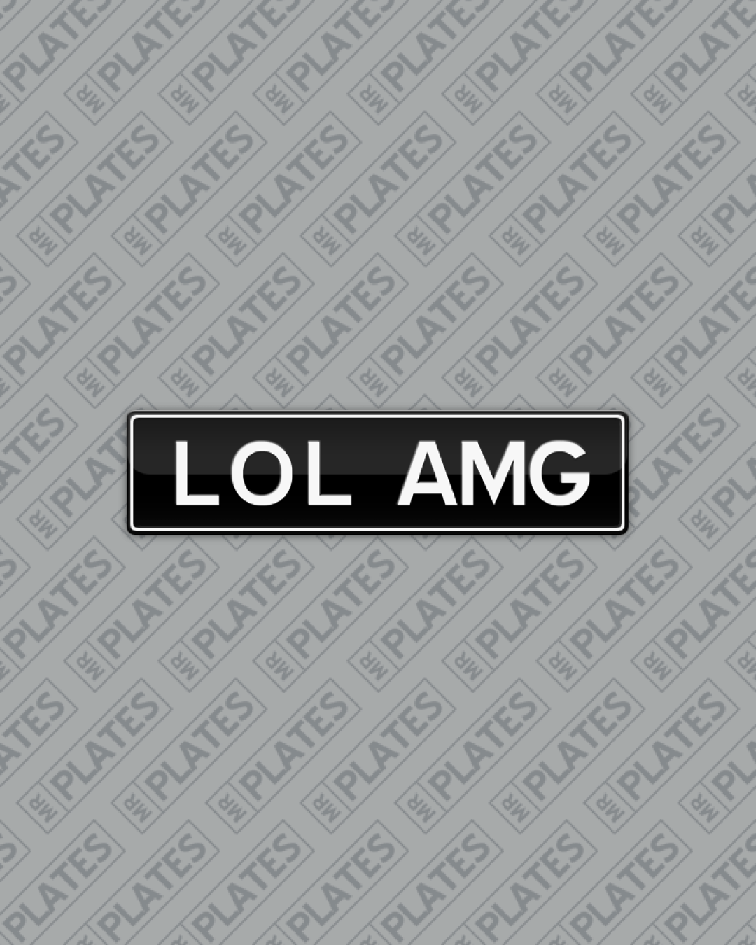 LOL AMG Number Plates For Sale, QLD - MrPlates