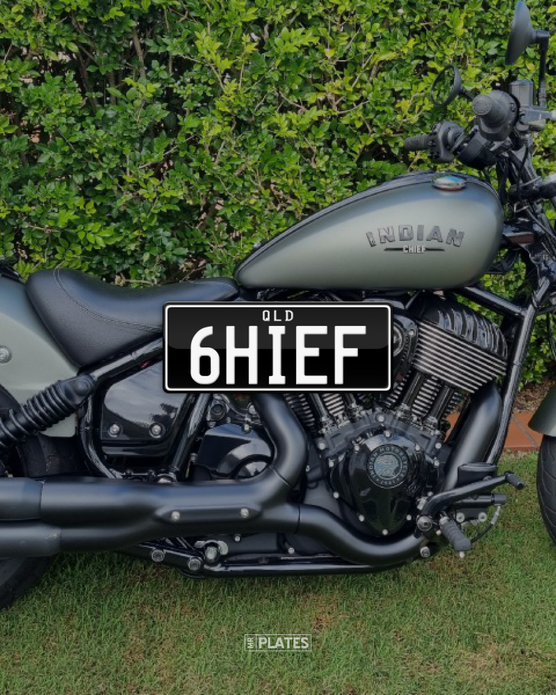 6HIEF (Indian Chief) Number Plates For Sale, QLD - MrPlates