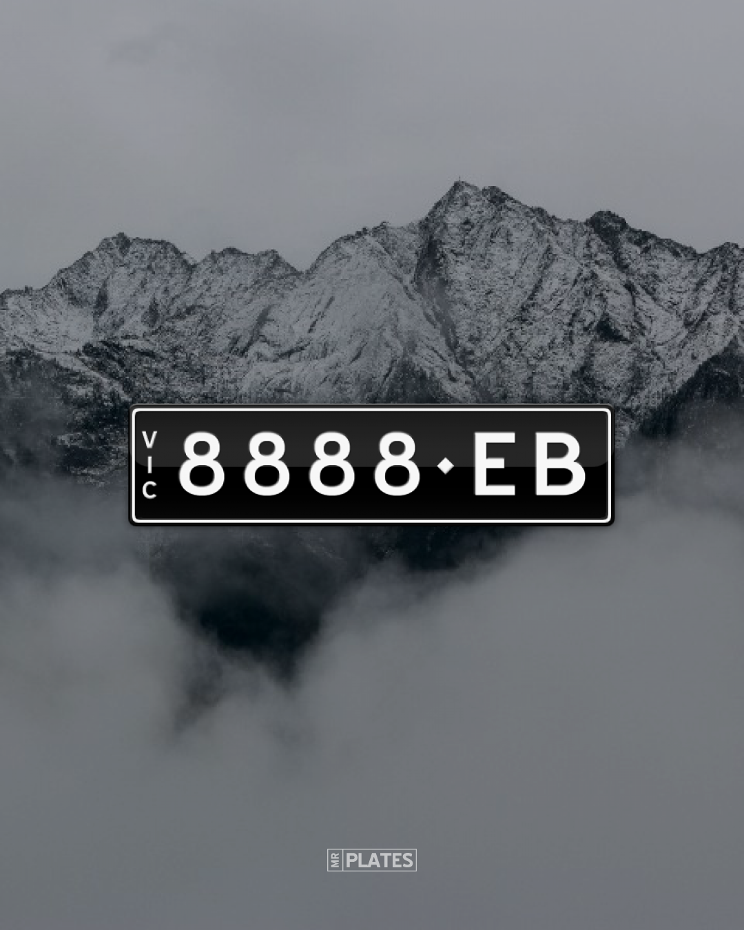8888·EB (Quad 8's) Number Plates For Sale, VIC - MrPlates