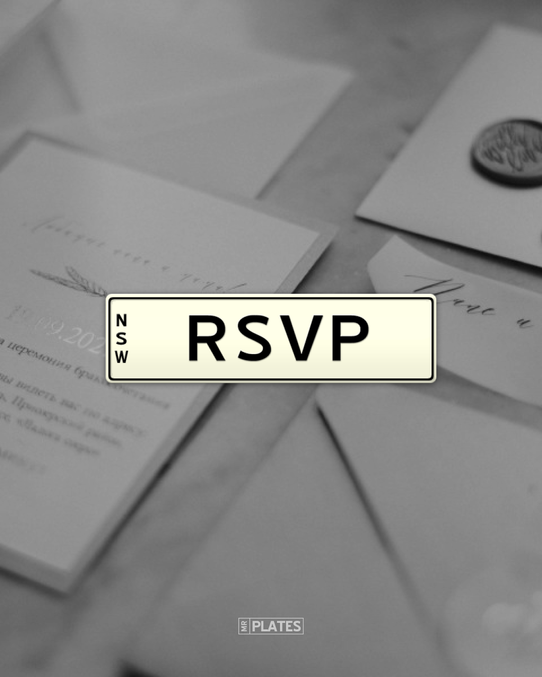 RSVP Number Plates For Sale, NSW - MrPlates