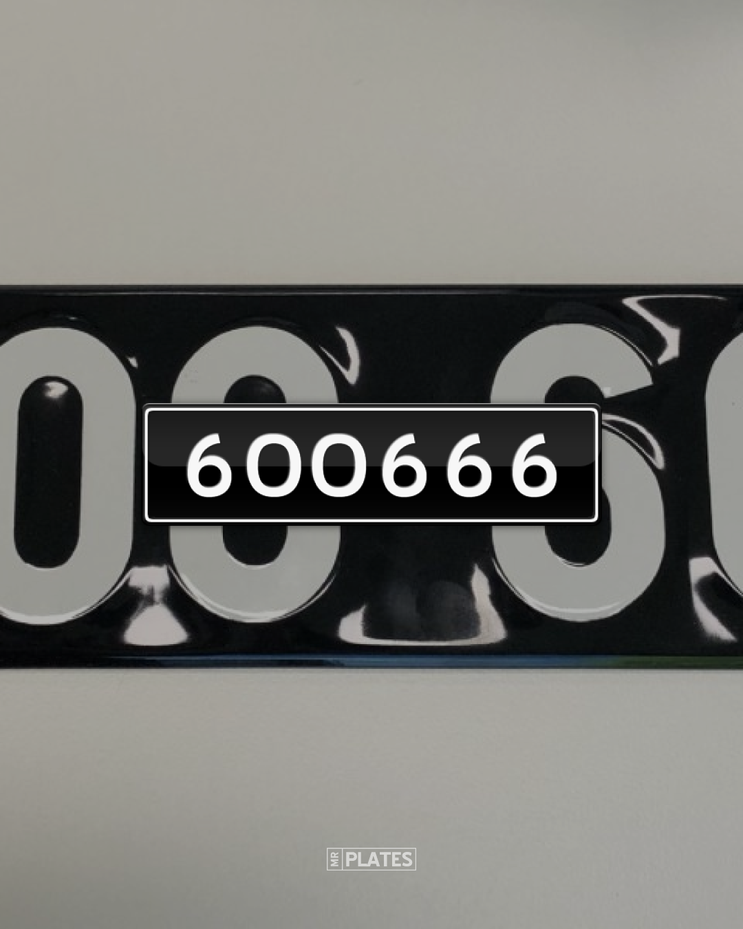 600666 (600.666) Number Plates For Sale, VIC - MrPlates