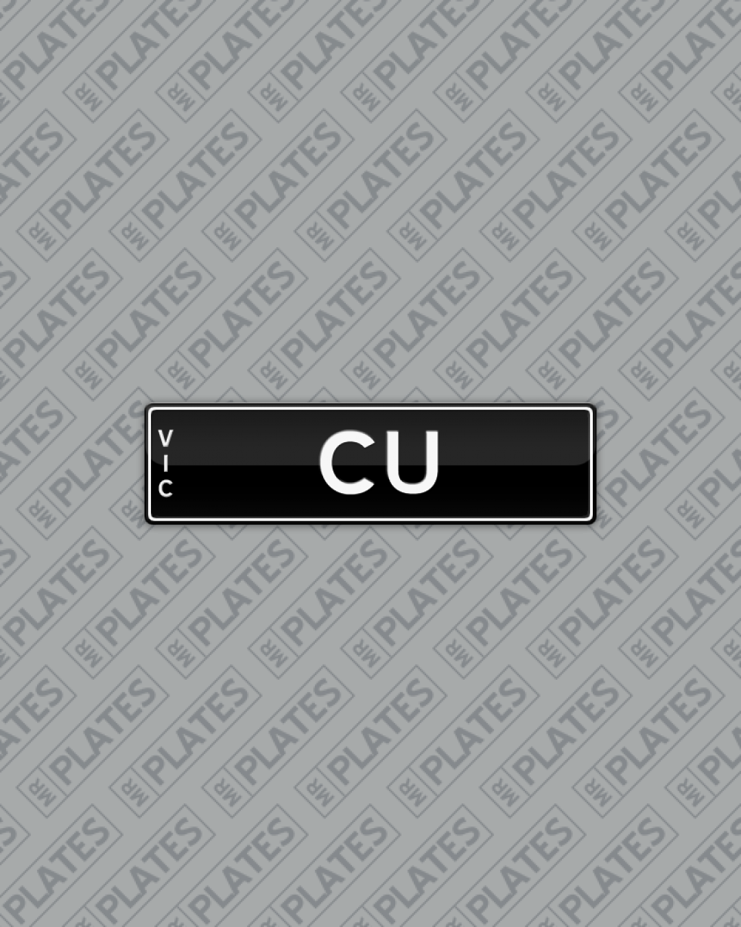 CU (CU & CY) Number Plates For Sale, VIC - MrPlates