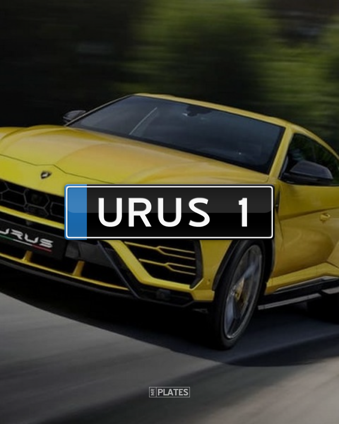 URUS 1 (Lamborghini Urus) Number Plates For Sale, QLD - MrPlates