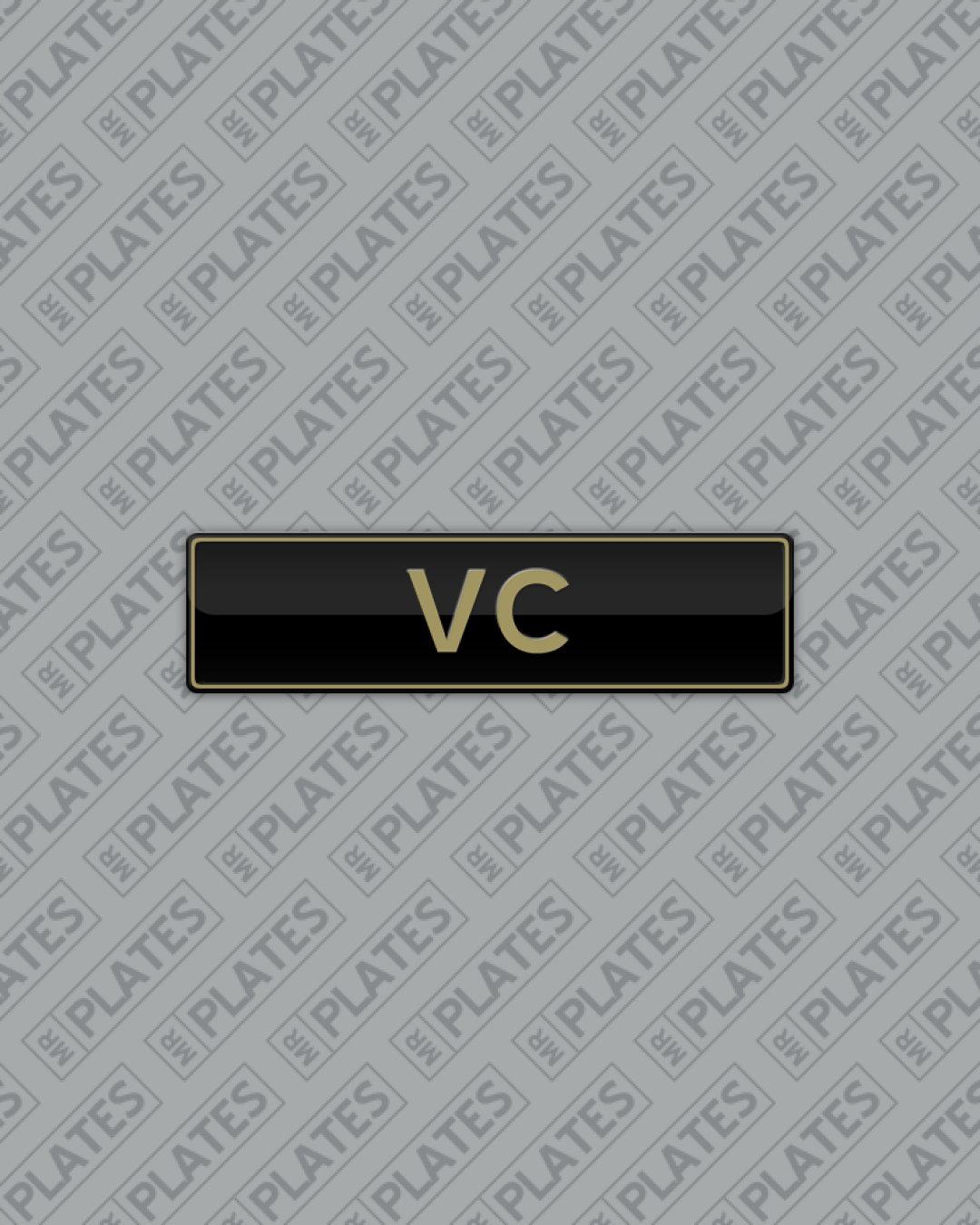 VC (VC Name Or Title Or Occupation) Number Plates For Sale, VIC - MrPlates