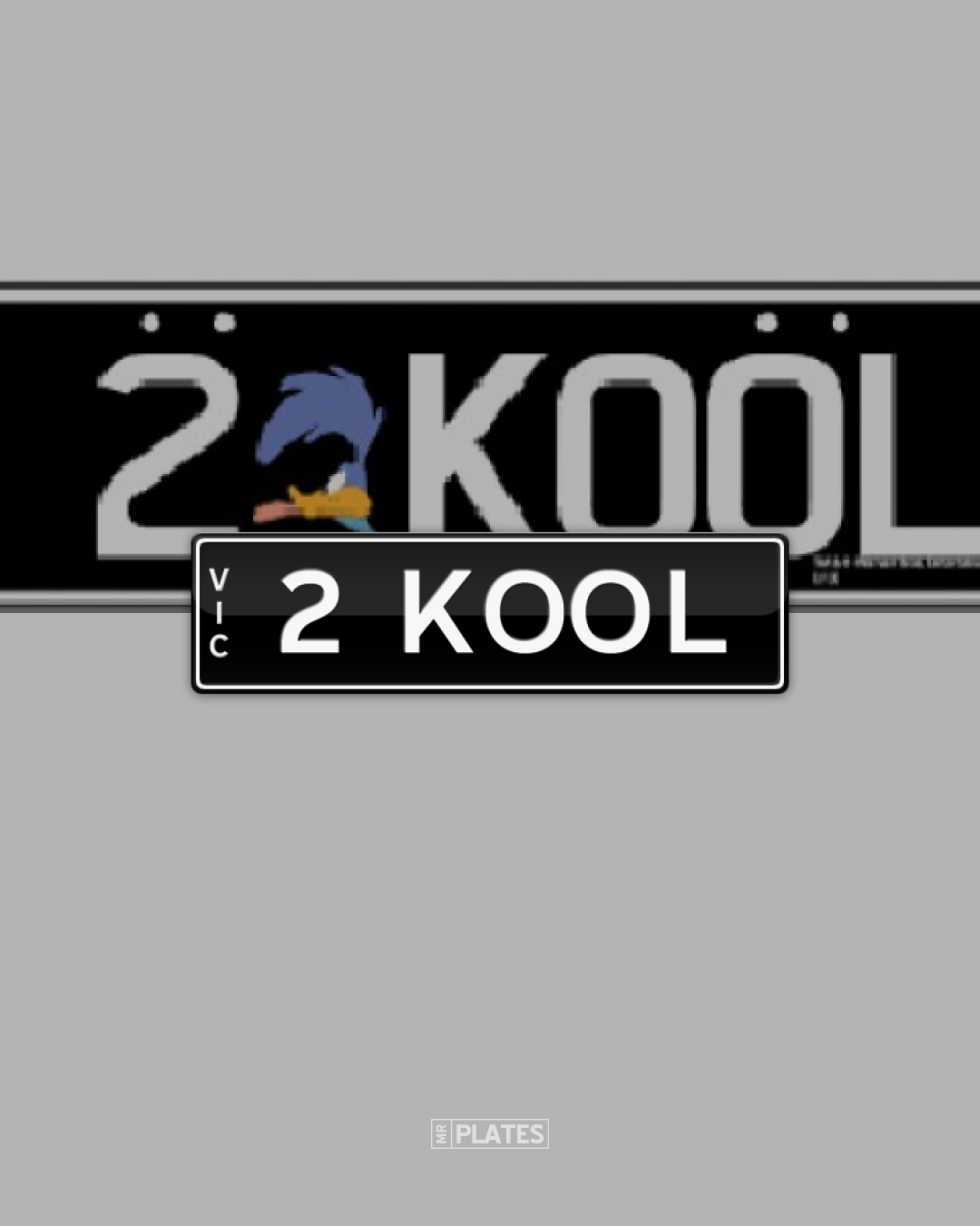 2 KOOL (Too Cool) Number Plates For Sale, VIC - MrPlates