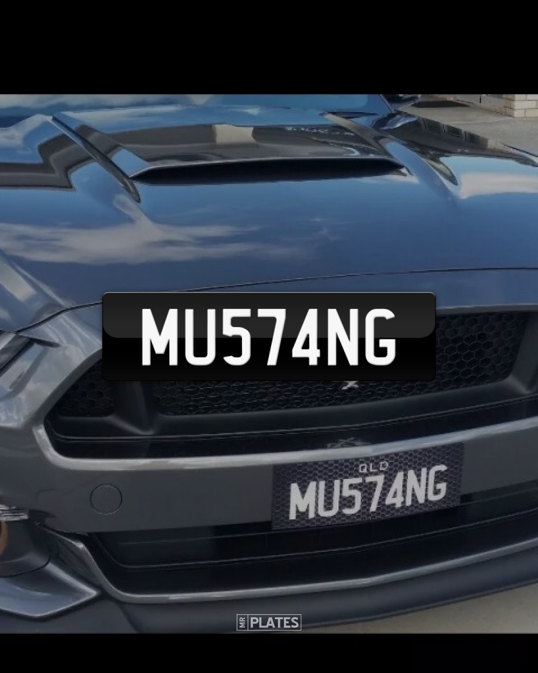 MU574NG (MUSTANG) Number Plates For Sale, QLD - MrPlates