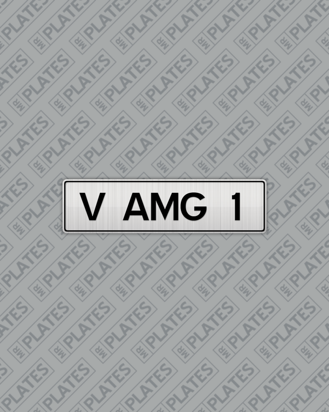 V AMG 1 (Mercedes AMG Model) Number Plates For Sale, VIC - MrPlates