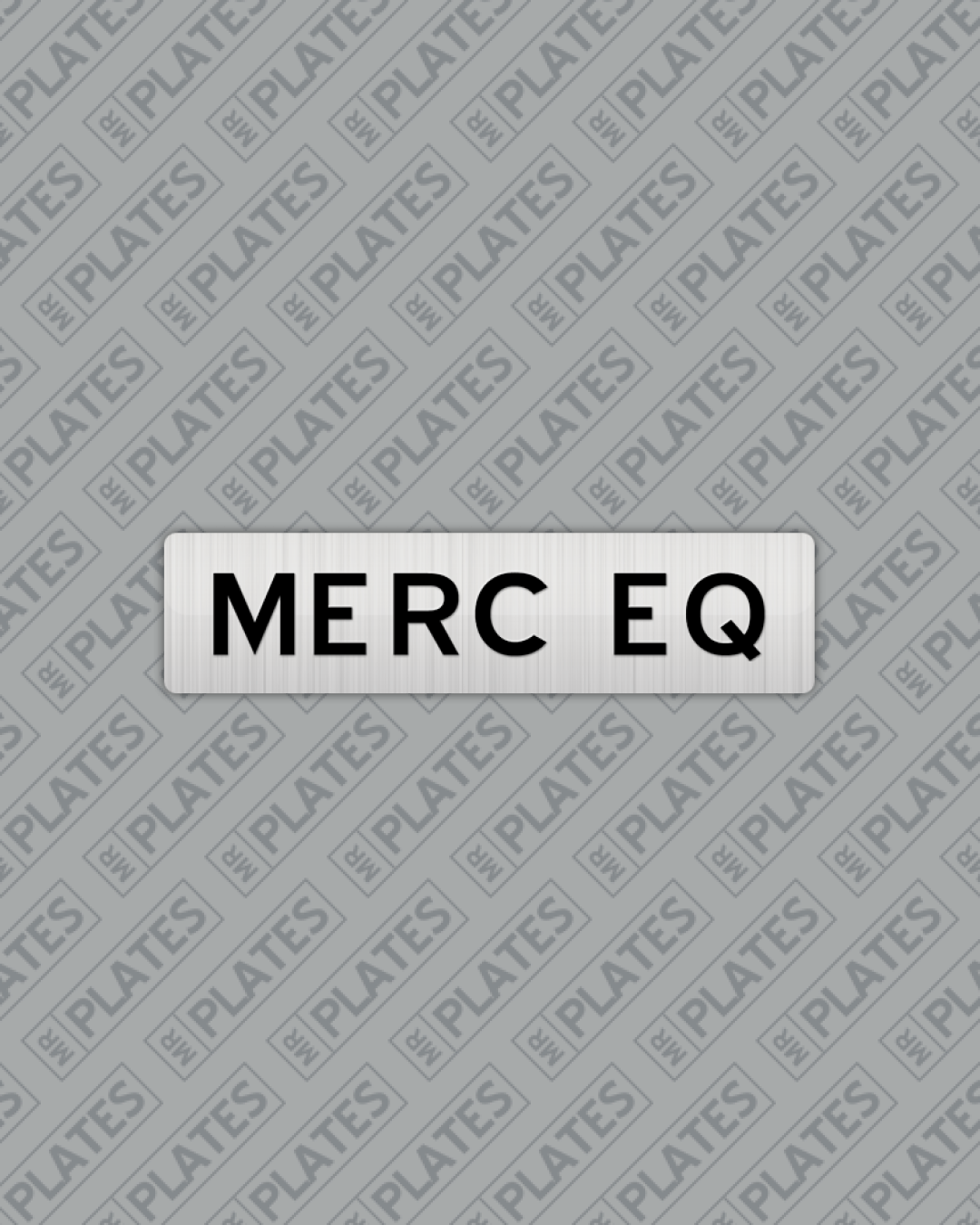 MERC EQ (Mercedes Electric) Number Plates For Sale, QLD - MrPlates