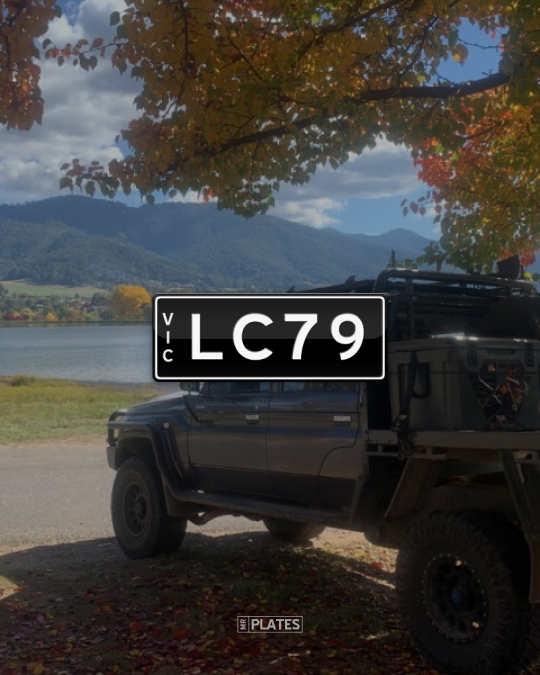 LC79 (Landcruiser 79 Series) Number Plates For Sale, VIC - MrPlates