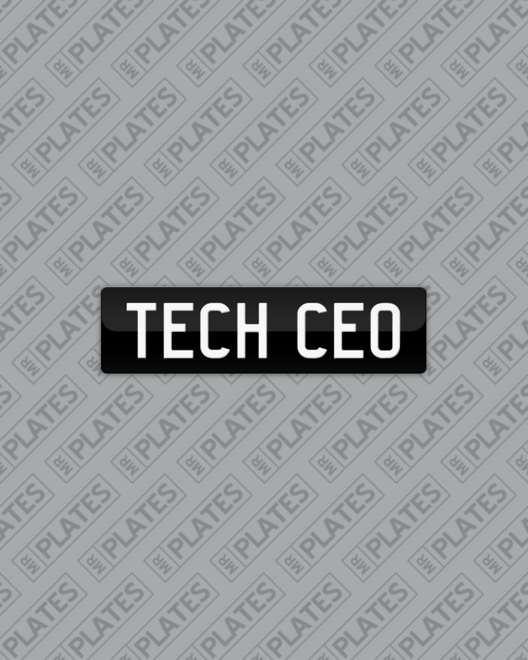 TECH CEO (For The Tech CEO's & IT Company Bosses) Number Plates For ...