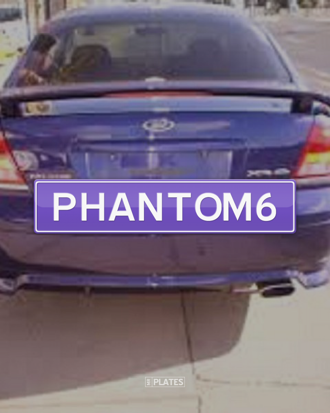 PHANTOM6 (PHANTOM 6) Number Plates For Sale, WA - MrPlates