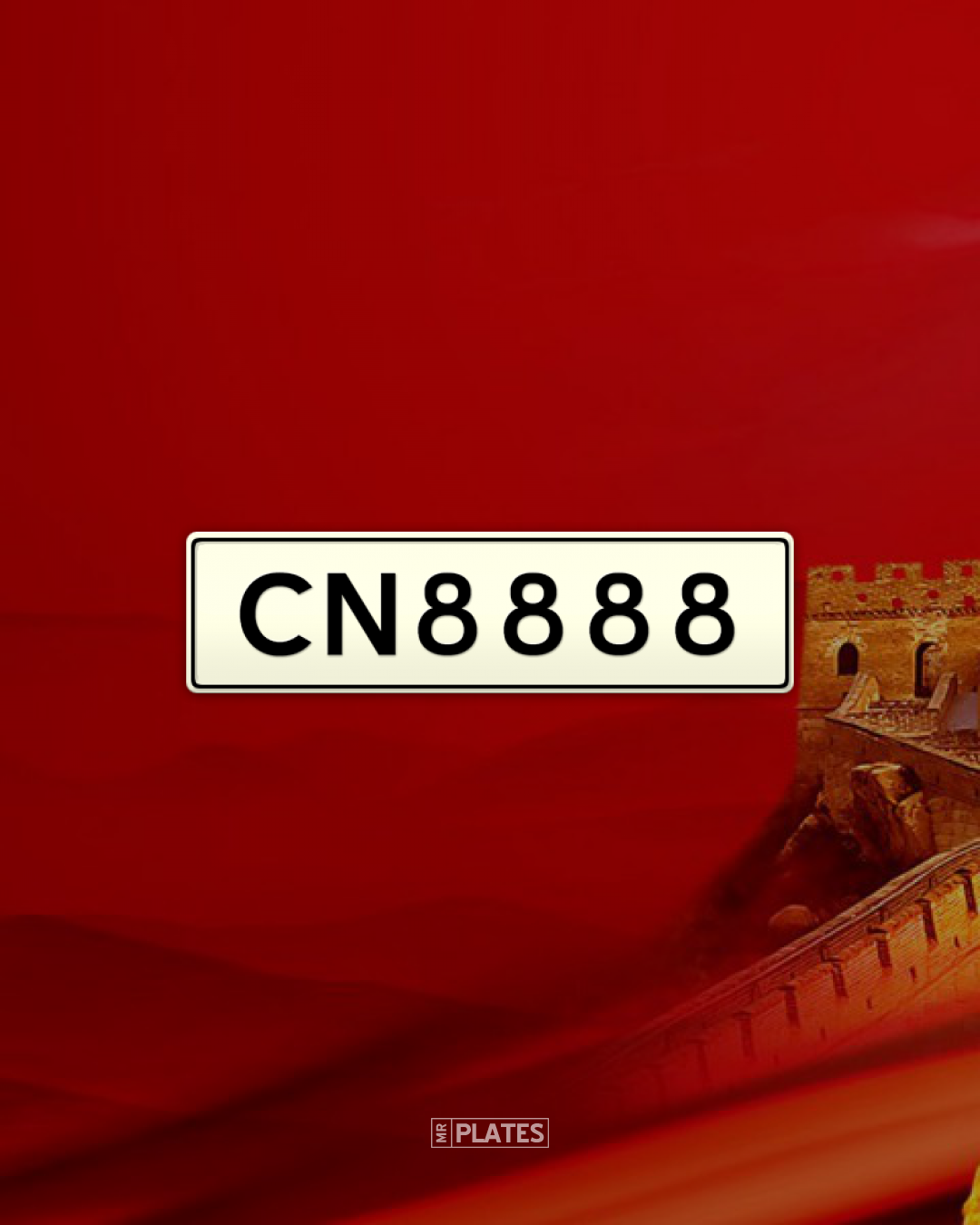 CN8888 (China 8888) Number Plates For Sale, NSW - MrPlates