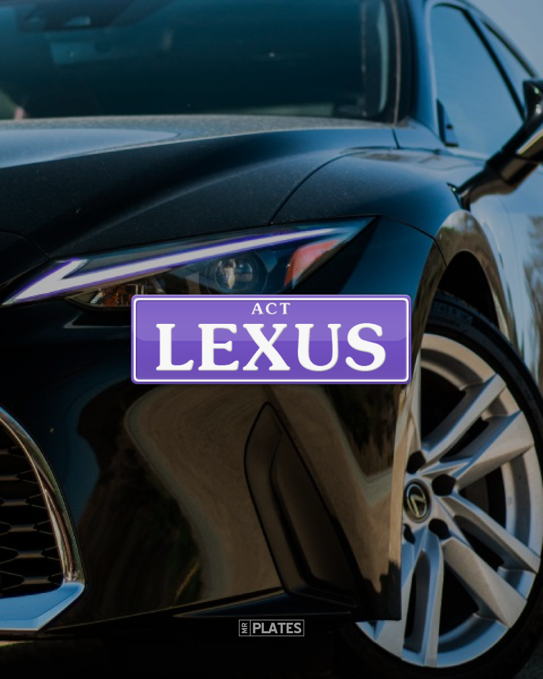 LEXUS Number Plates For Sale, ACT - MrPlates