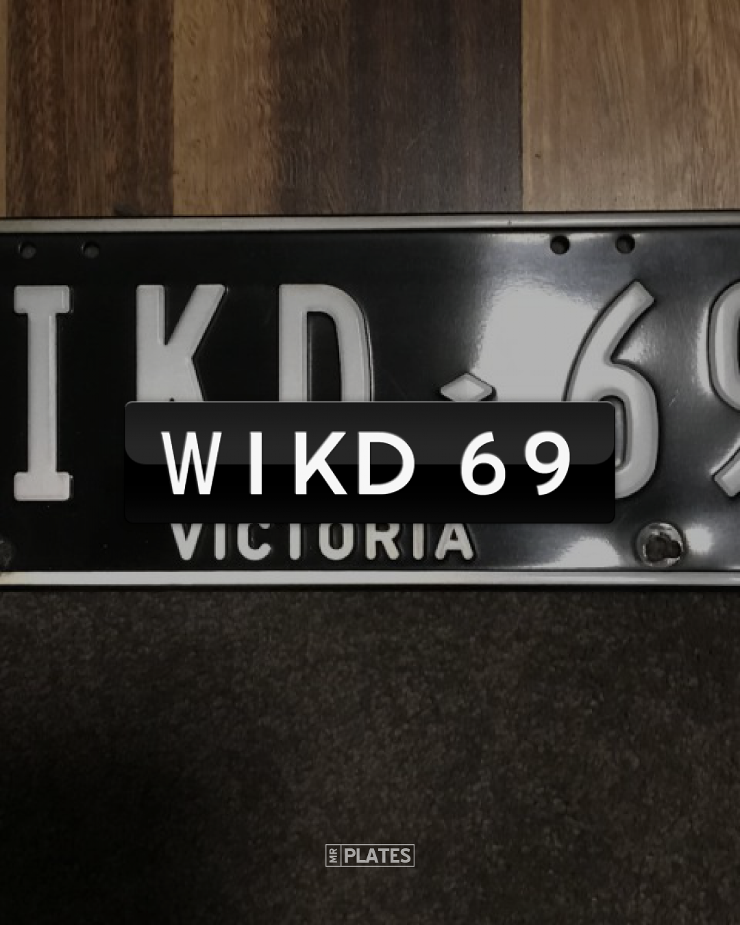 WIKD 69 (Wicked 1969) Number Plates For Sale, VIC - MrPlates