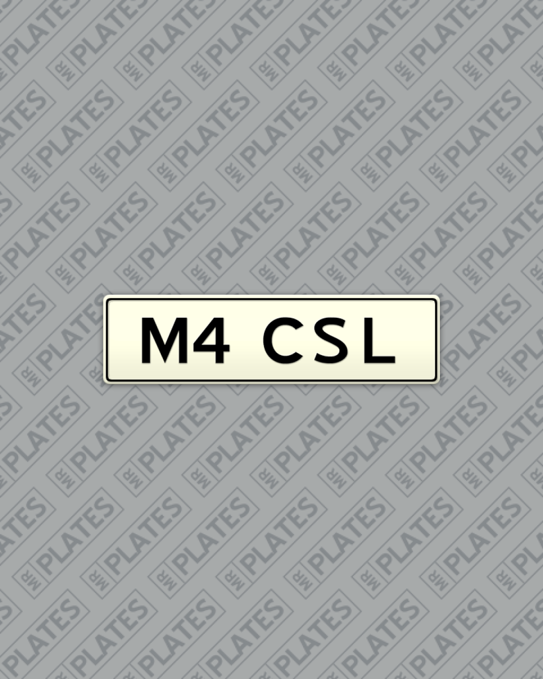 M4 CSL (BMW M4 CSL) Number Plates For Sale, NSW - MrPlates