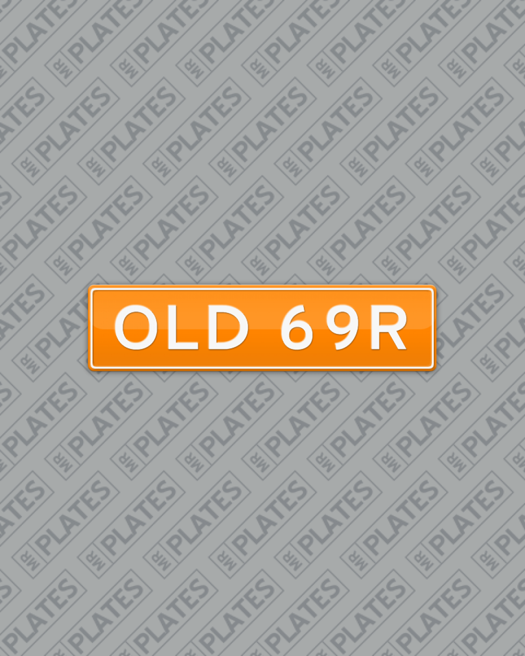 OLD 69R (Old Sixty Niner) Number Plates For Sale, WA - MrPlates