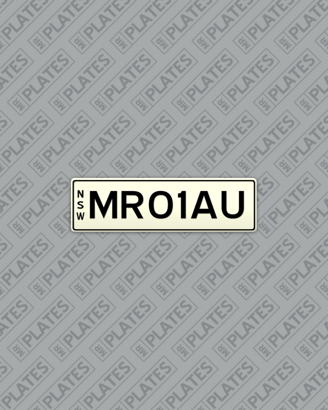 MR01AU (The Number One Mr In Australia) Number Plates For Sale, NSW ...