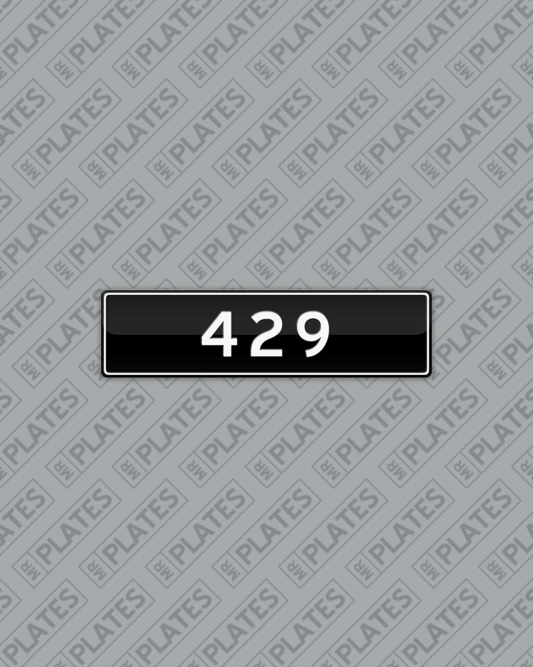 429 Number Plates For Sale, SA - MrPlates
