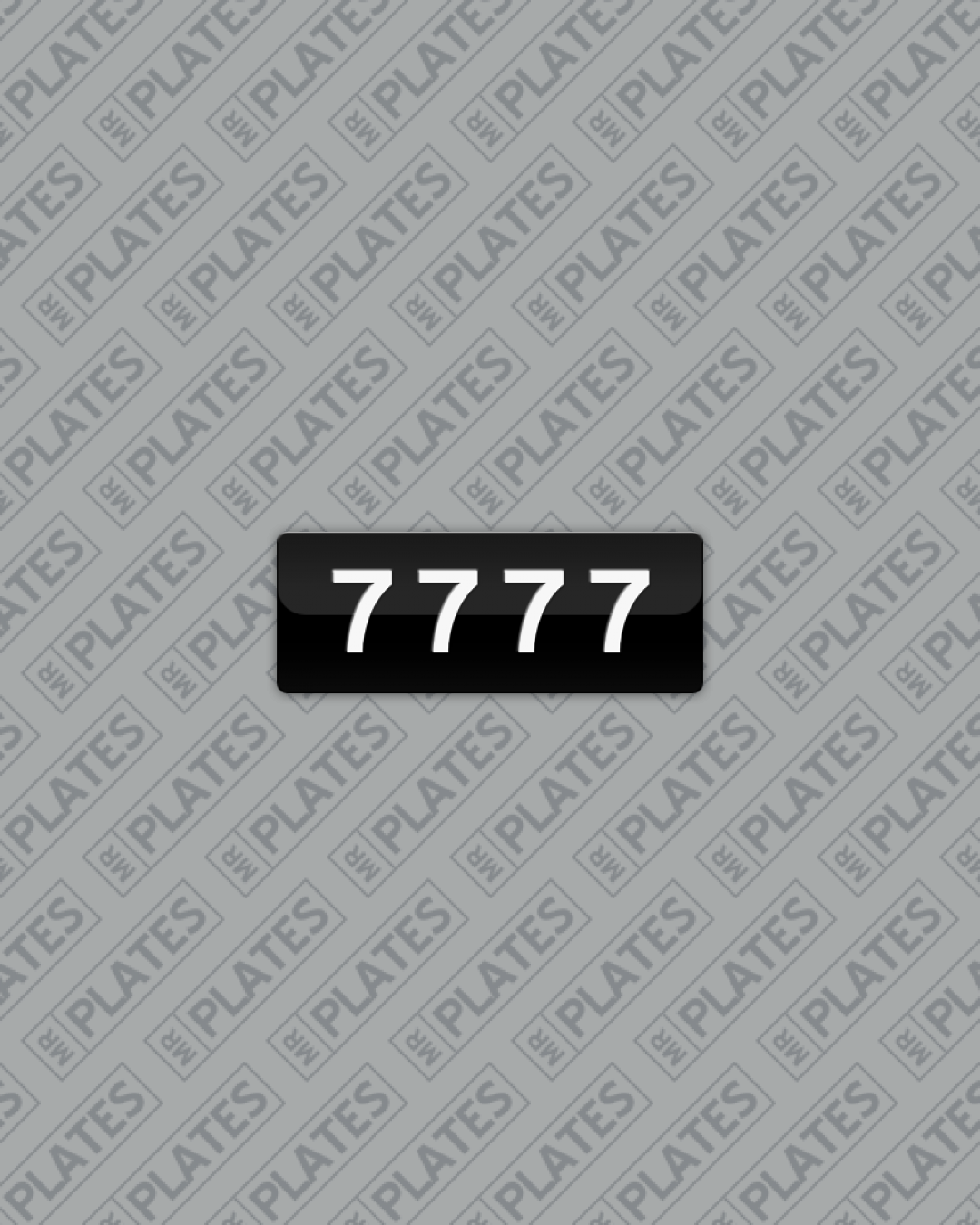 7777 (Heritage Plates 7777) Number Plates For Sale, NSW - MrPlates