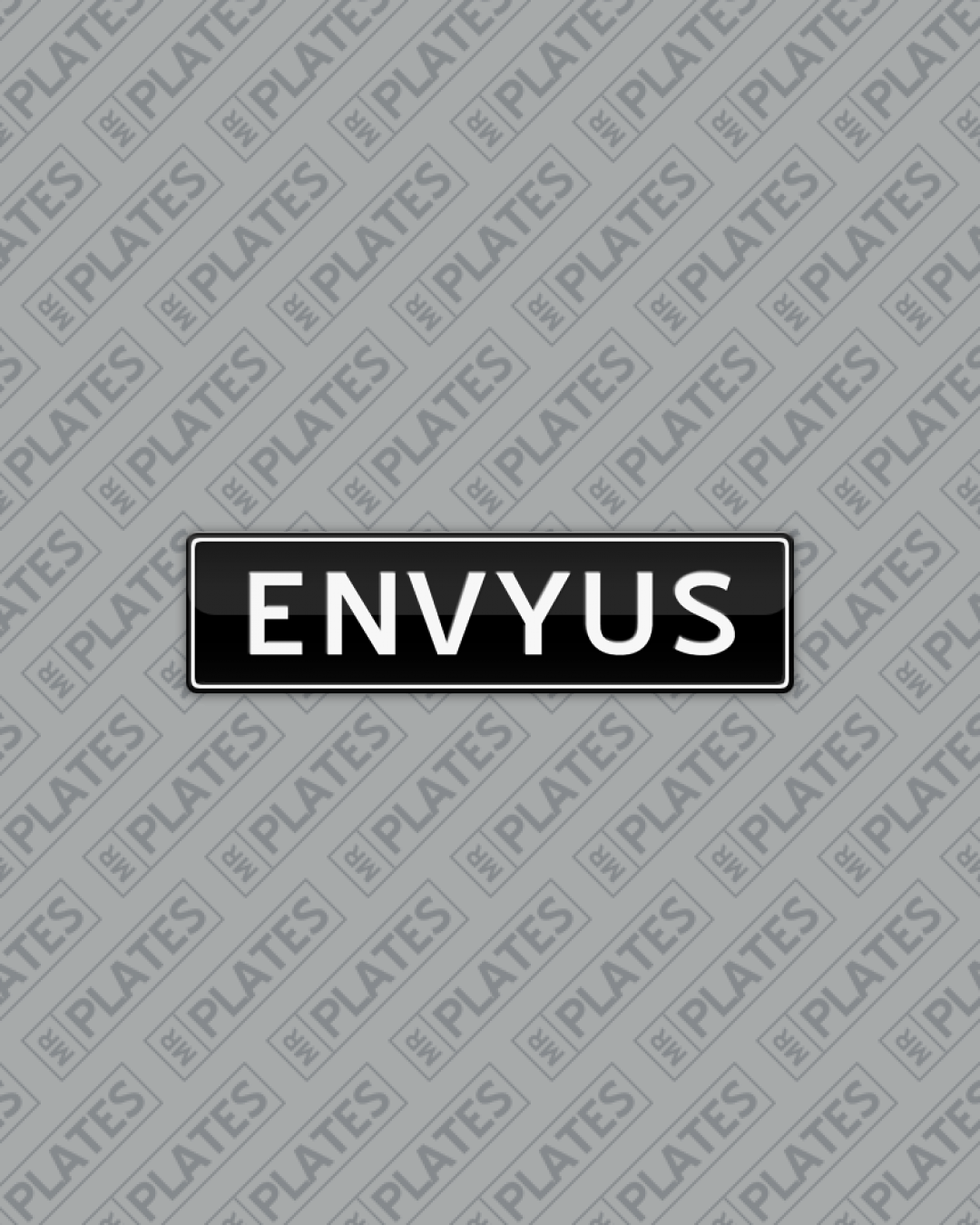 ENVYUS (Envy Us) Number Plates For Sale, VIC - MrPlates