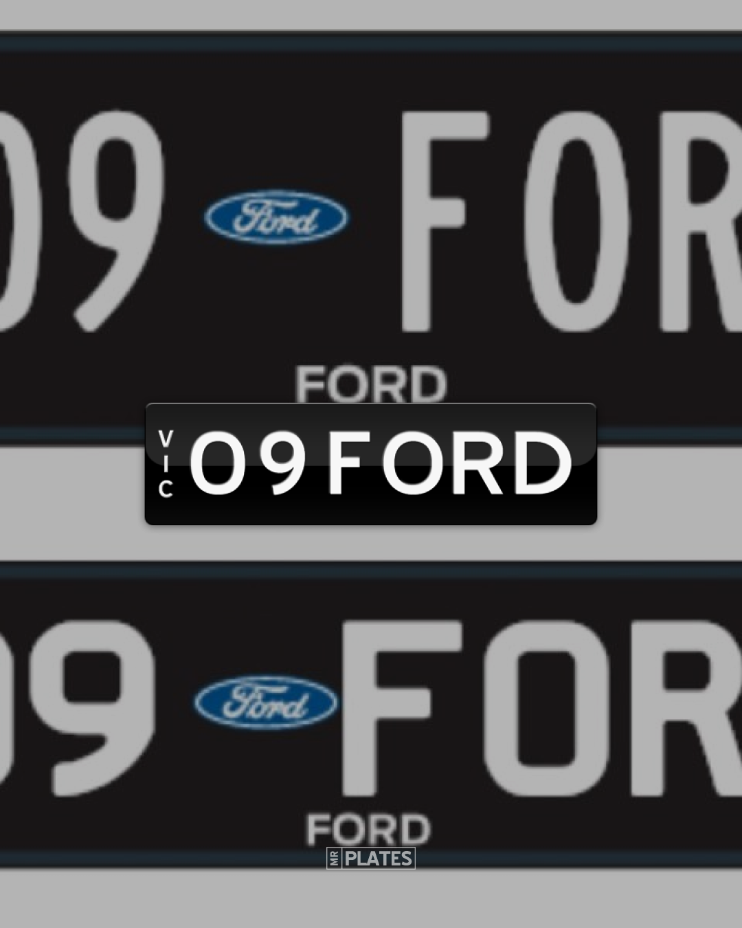 09FORD (Car Make Ford) Number Plates For Sale, VIC - MrPlates