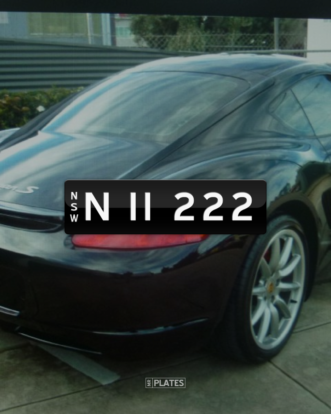 N II 222 (N=NSW II 222=8 NUMERICAL) Number Plates For Sale, NSW - MrPlates