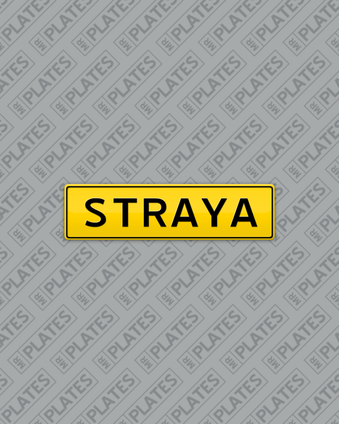 STRAYA (Australia (Slang)) Number Plates For Sale, NSW - MrPlates