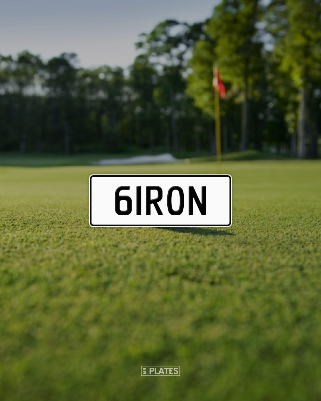 6IRON (6 Iron - Golf Club) Number Plates For Sale - MrPlates