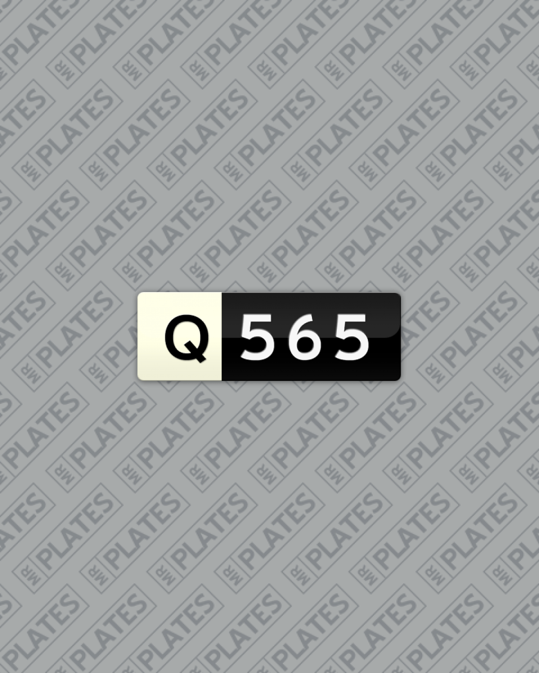 Q565 Number Plates For Sale, QLD - MrPlates