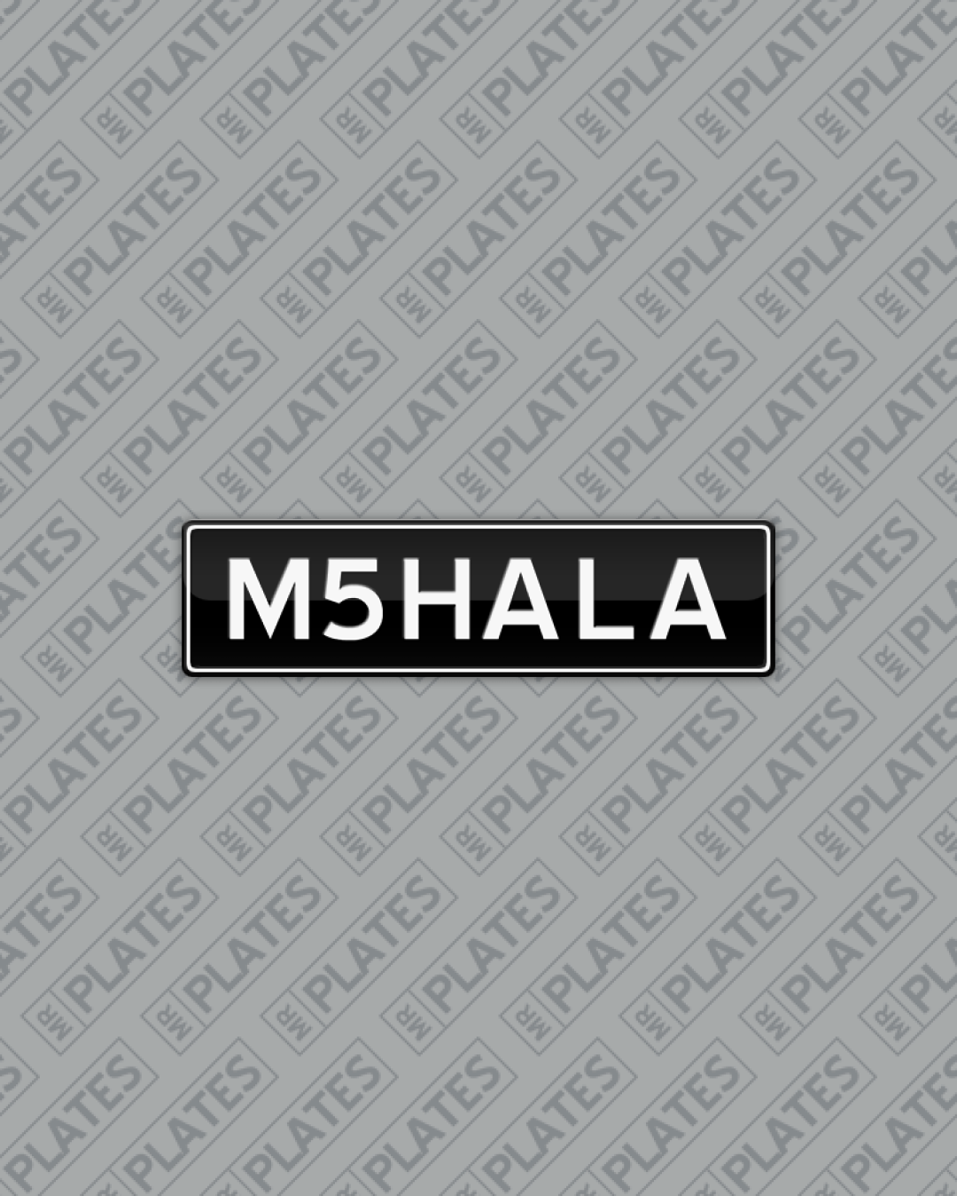 M5HALA (Mashallah) Number Plates For Sale, VIC - MrPlates