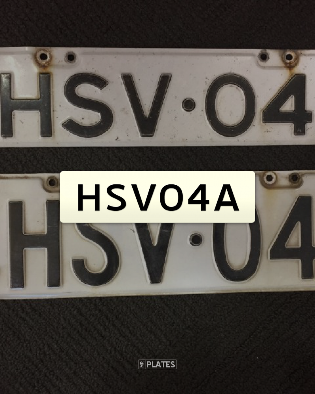 HSV04A Number Plates For Sale, NSW - MrPlates