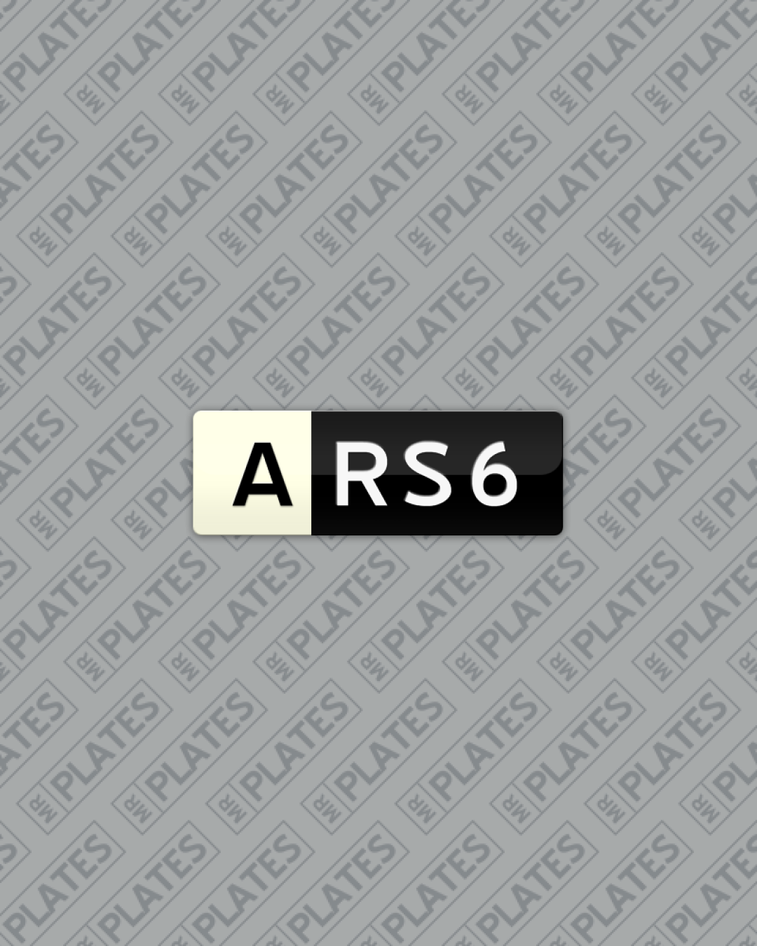 ARS6 (Audi RS6) Number Plates For Sale, QLD - MrPlates