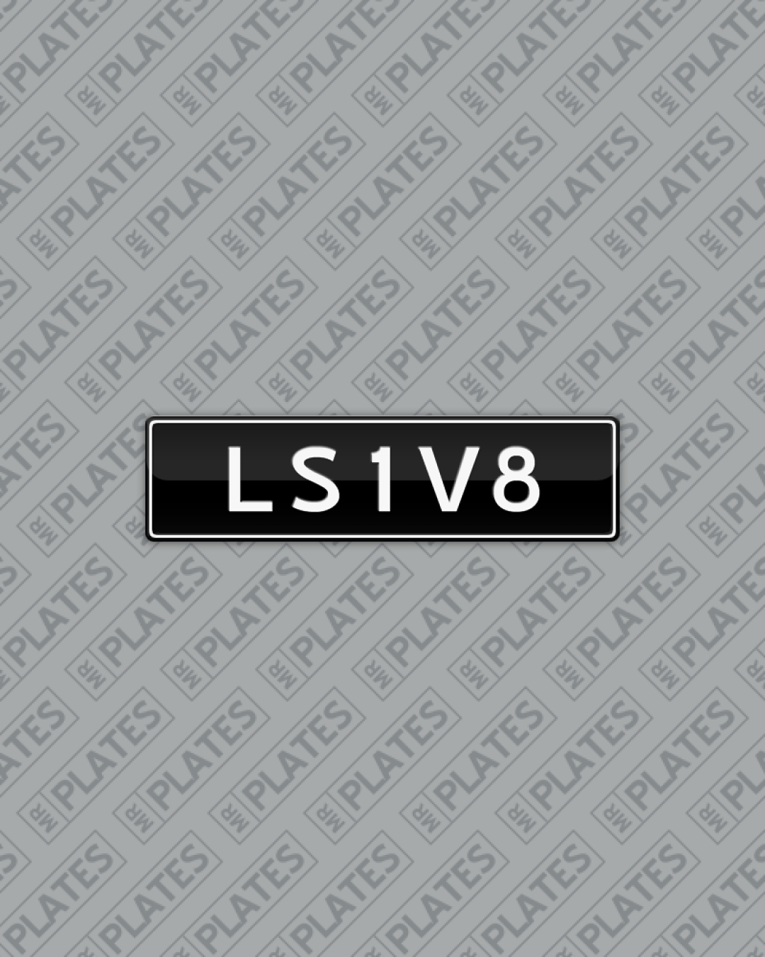 LS1V8 (Ls1 V8) Number Plates For Sale, QLD - MrPlates