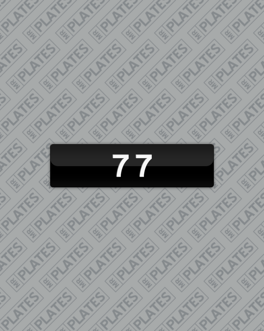 77 Number Plates For Sale, NSW - MrPlates