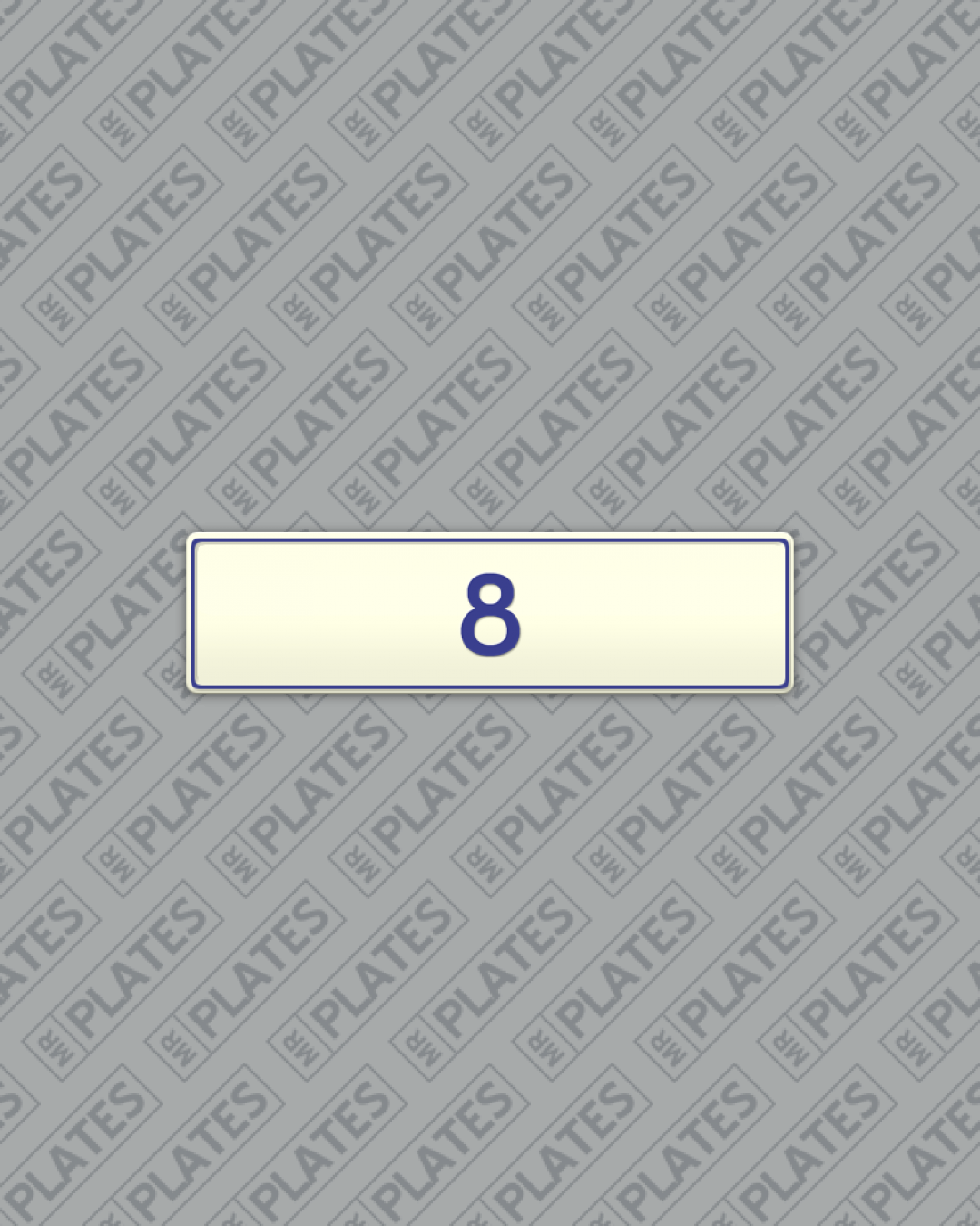 8 Number Plates For Sale, ACT - MrPlates